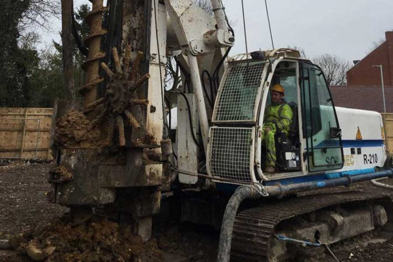 Brookmans Park Project - Sheppard Piling | Leading Piling Contractors ...